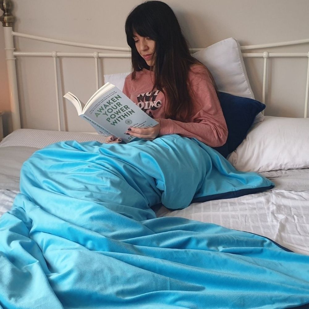 Calming Weighted Blanket for Anxiety, Sleep Difficulties, & Restless ...